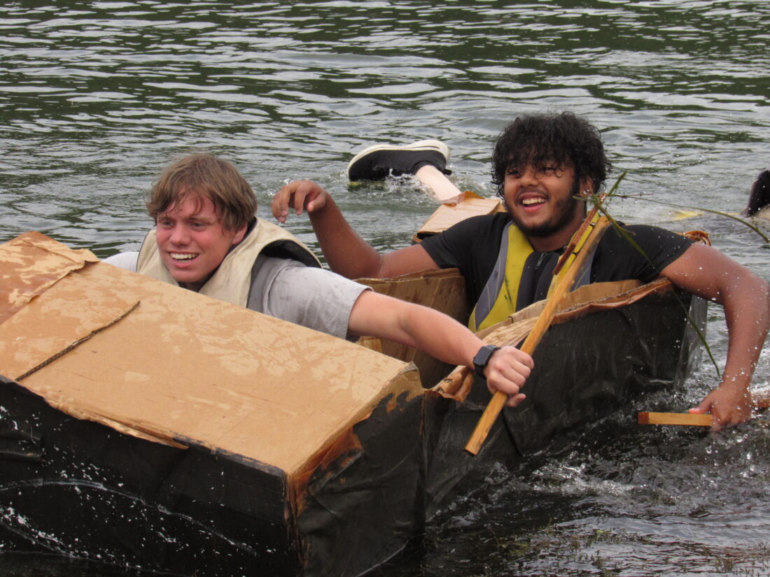 Students’ Cardboard Watercraft a Big Splash on Ohio River | News ...